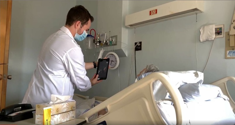 Keeping patients and their families connected during the pandemic ...