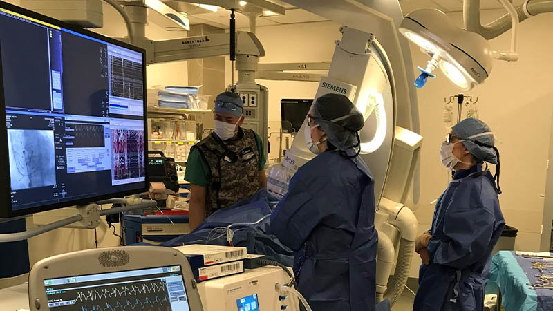 Remote programming of implantable defibrillator at the MUHC - A first ...