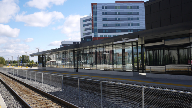 Construction at Vendôme train station: Detour to access Saint-Jérôme ...