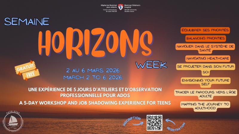 Horizons Week | McGill University Health Centre