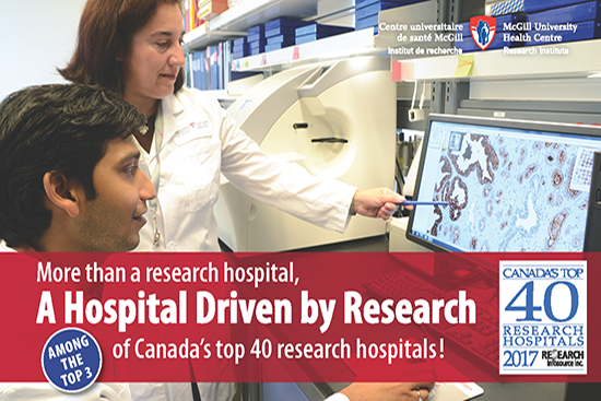 More than a research hospital, a hospital driven by research | McGill ...
