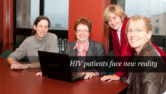 HIV patients face new reality | McGill University Health Centre