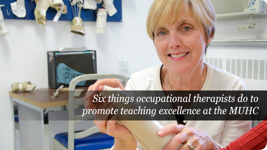 Six things occupational therapists do to promote teaching excellence at ...