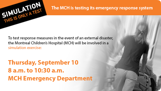 The MCH is testing its emergency response system | McGill University ...
