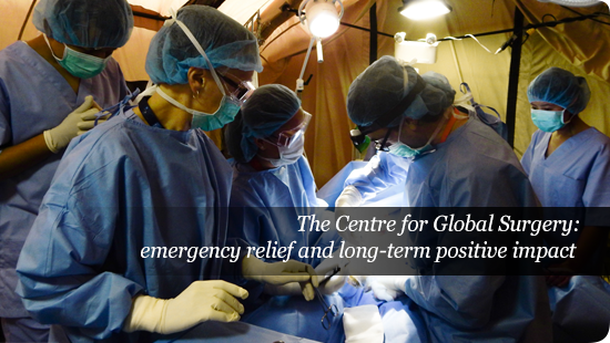 The Centre for Global Surgery: emergency relief and long-term positive ...