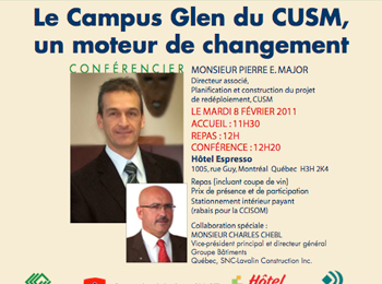 The MUHC Glen Campus: driving change | McGill University Health Centre