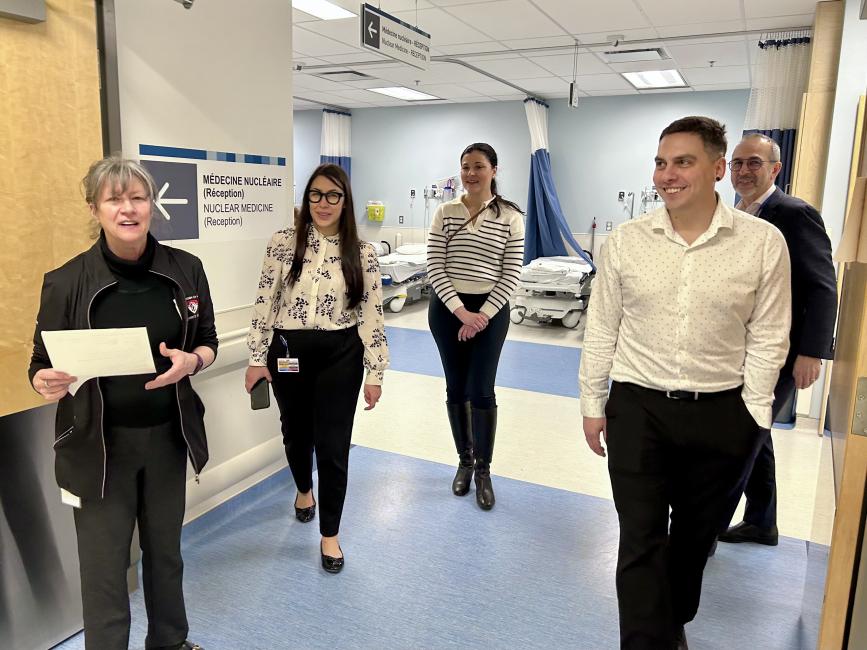 Visit of the Order of Medical Radiation Technologists (OTIMROEPMQ) to ...