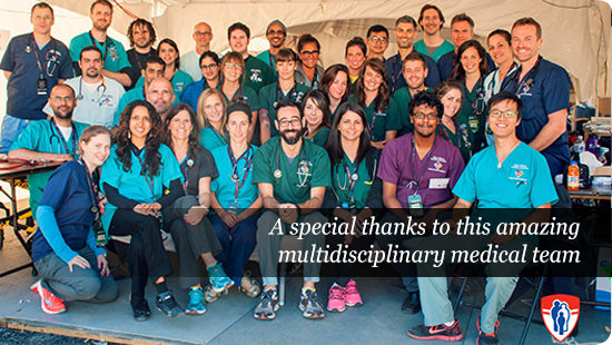 Shout out to this amazing multidisciplinary medical team for their time ...